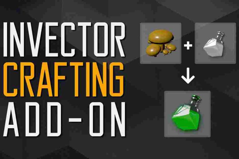 Invector Crafting Add-on - Free Download | Top Asset Pack