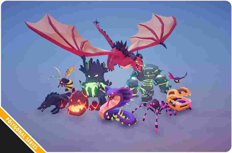 Polygonal - Creatures Pack | Free Download Polygonal - Creatures Pack | Free Download